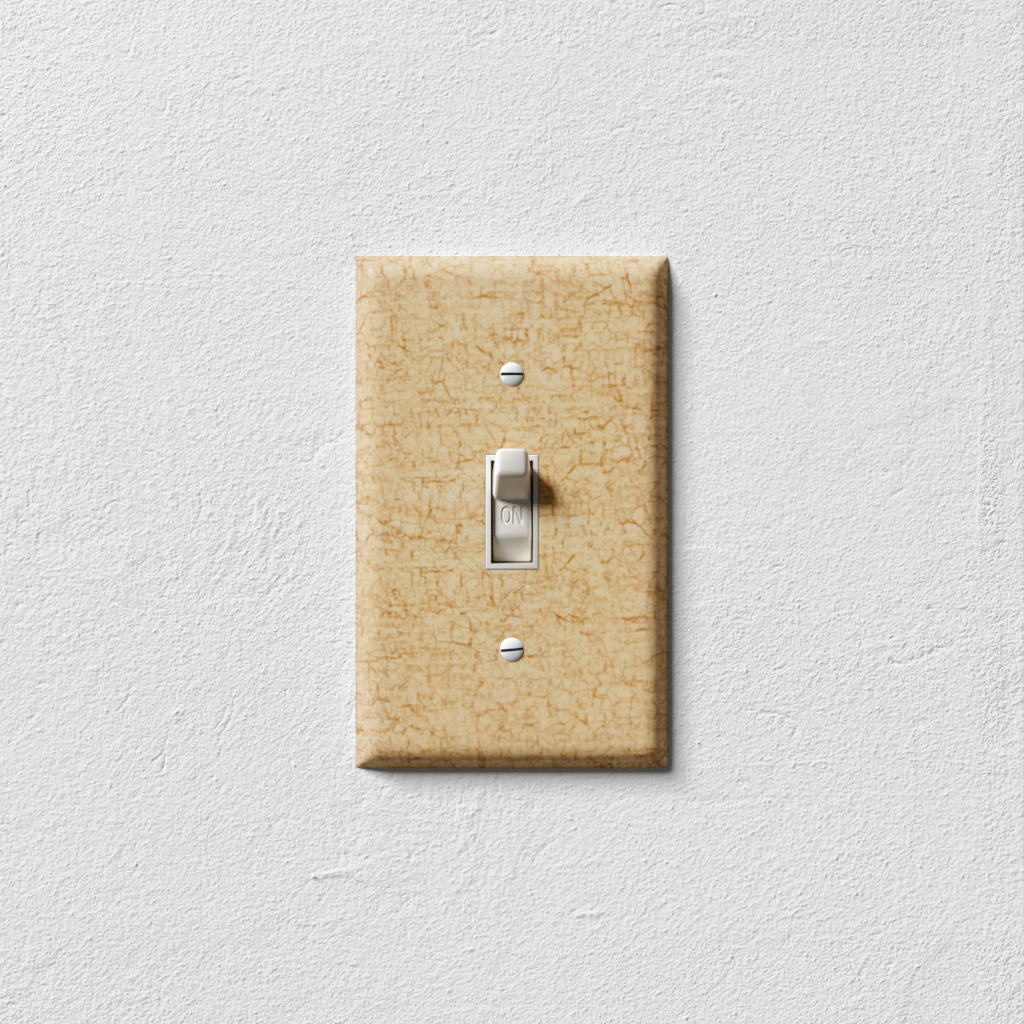 Cracked Desert Decorative Light Switch Plate Cover - Snazzy Switch
