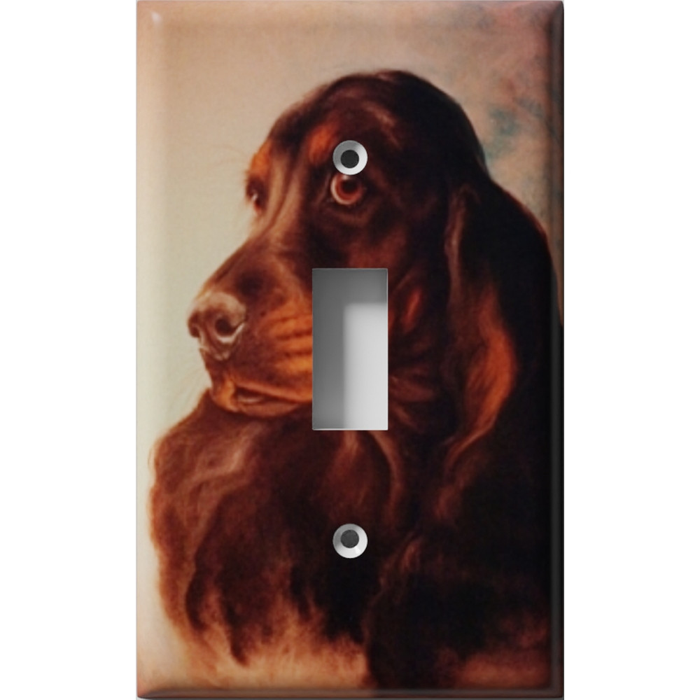 Dog Gathering Decorative Light Switch Plate Cover - Snazzy Switch