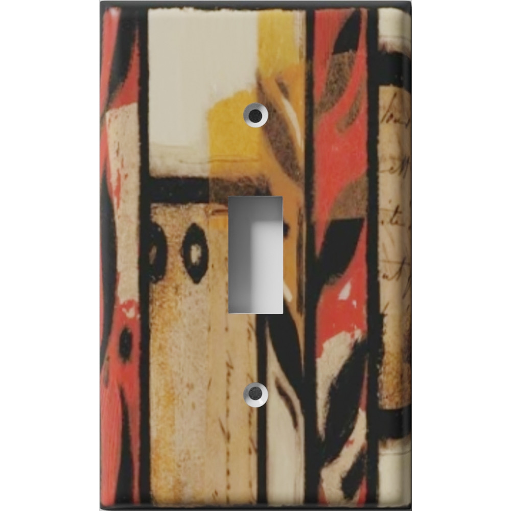 Artsy Decorative Decorative Switch Plate Cover - Snazzy Switch