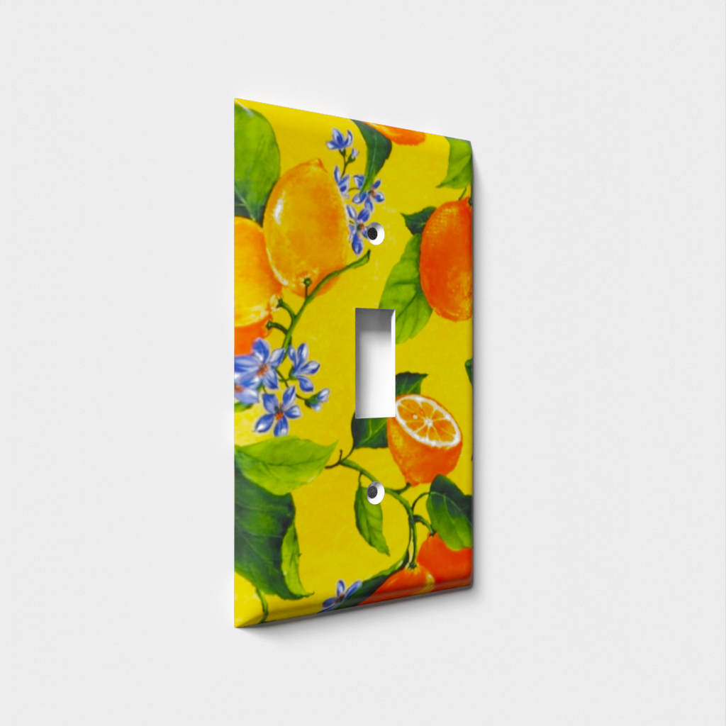 Oranges Oranges Decorative Light Switch Plate Cover - Snazzy Switch