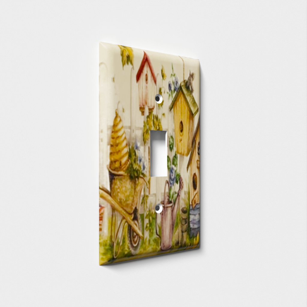 Bird Lover Decorative Light Switch Plate Cover - Snazzy Switch