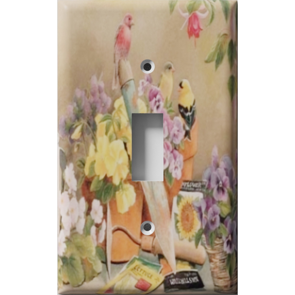 Birds Decorative Light Switch Plate Cover - Snazzy Switch