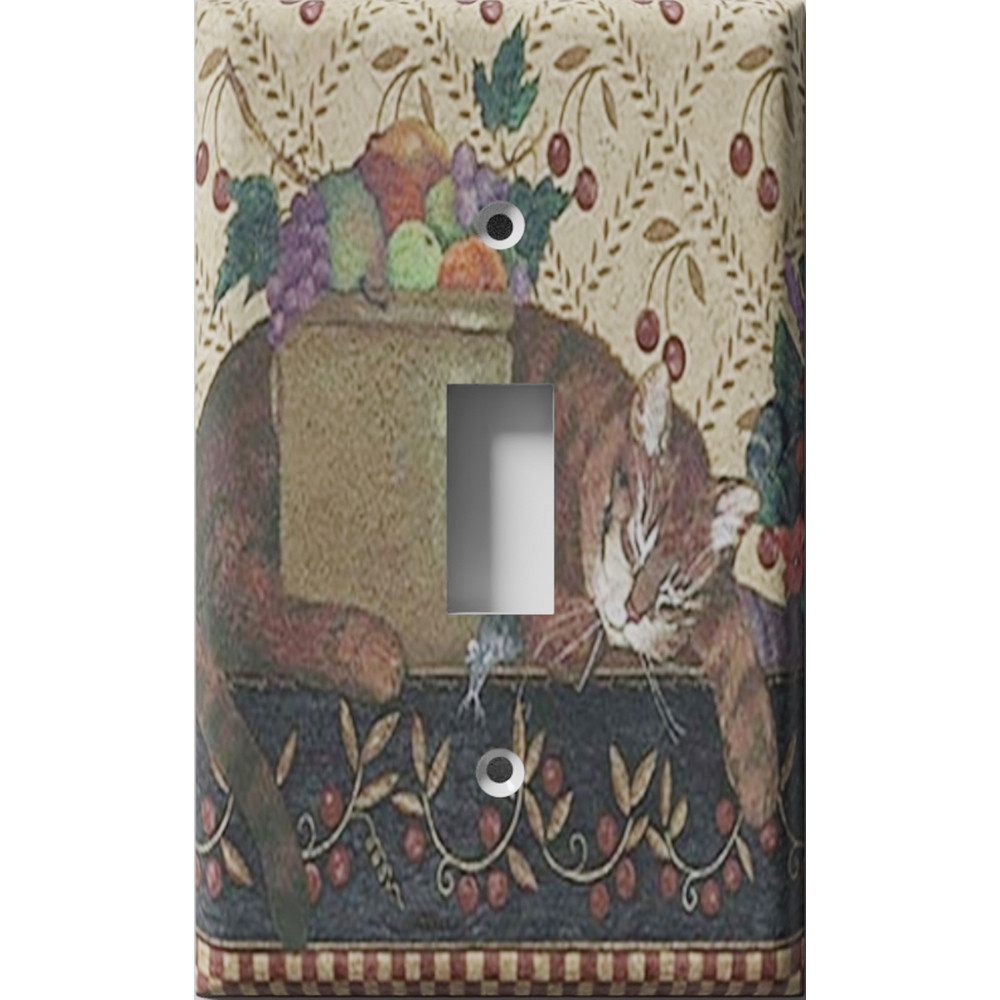 Cat Light Switch Plate Covers