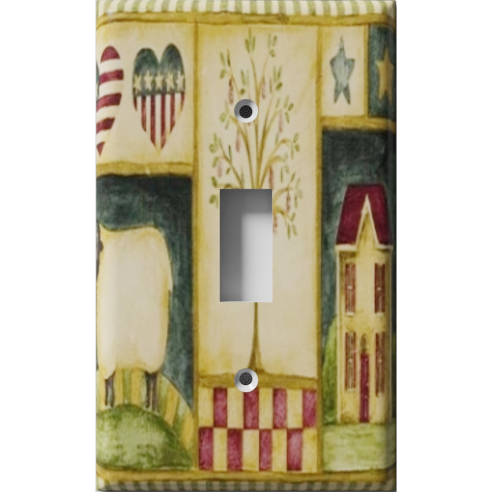 Country and Western Switch Plates