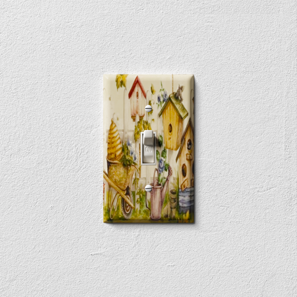 Bird Lover Decorative Light Switch Plate Cover - Snazzy Switch