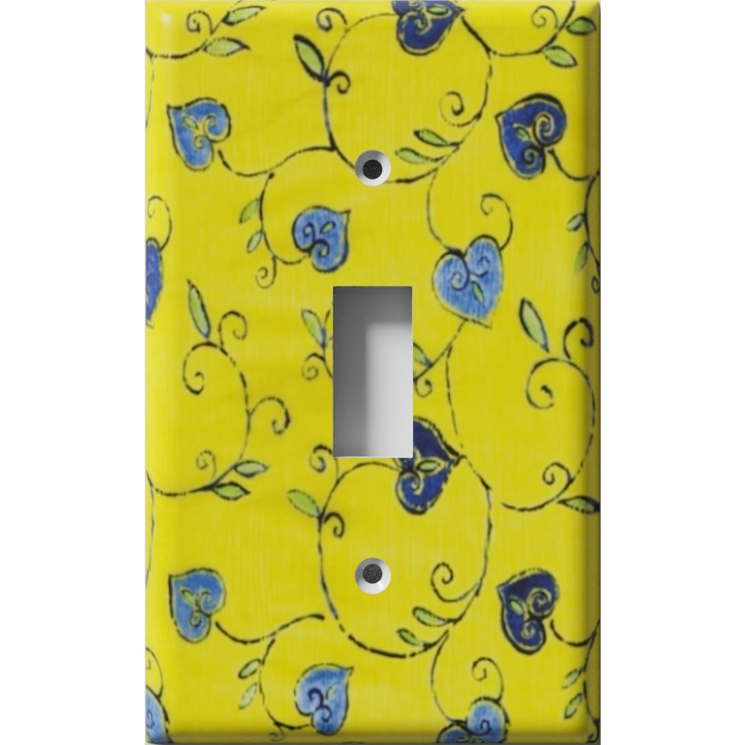 Colorful Leaves Decorative Light Switch Plate Cover - Snazzy Switch