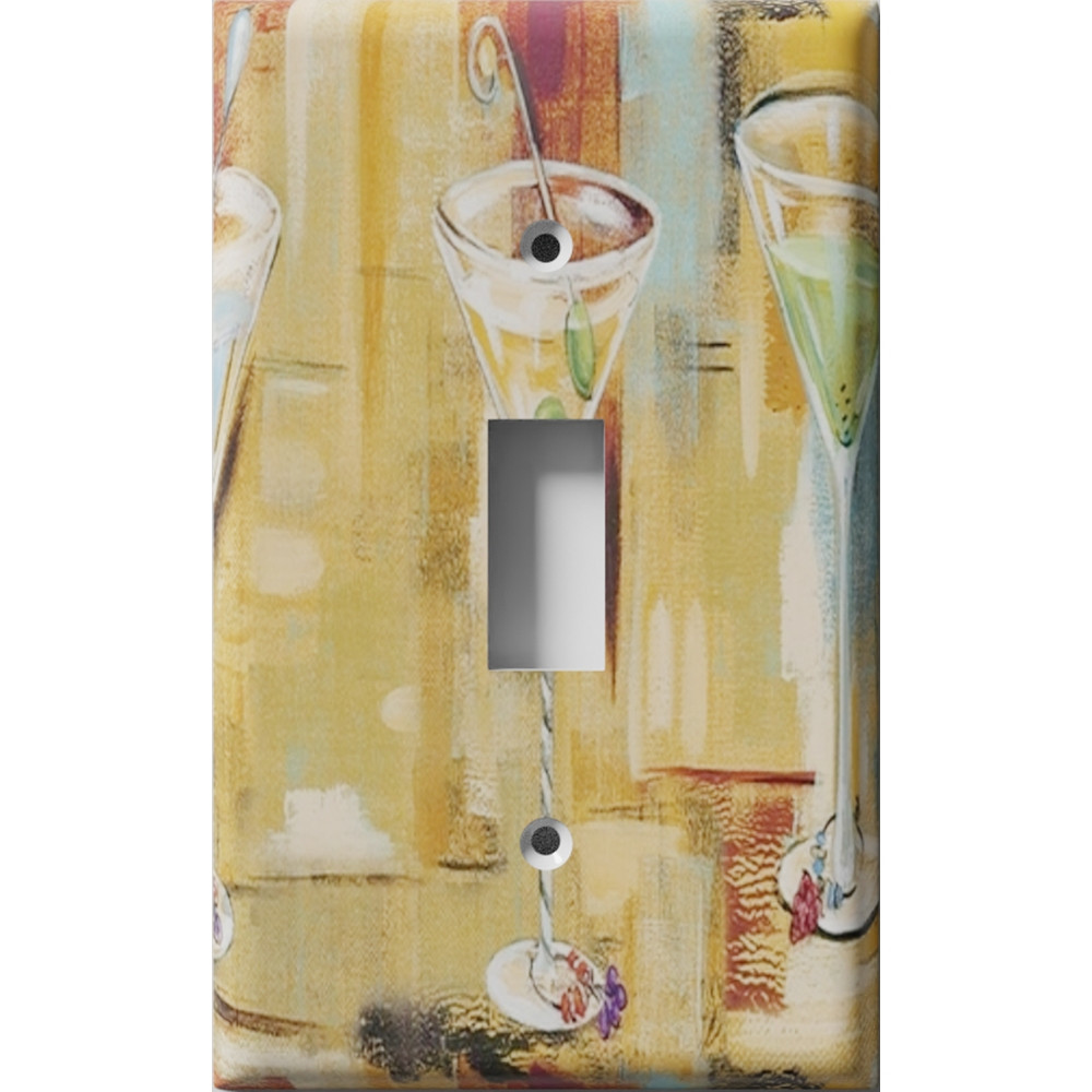 Brown Retro Decorative Light Switch Plate Cover - Snazzy Switch