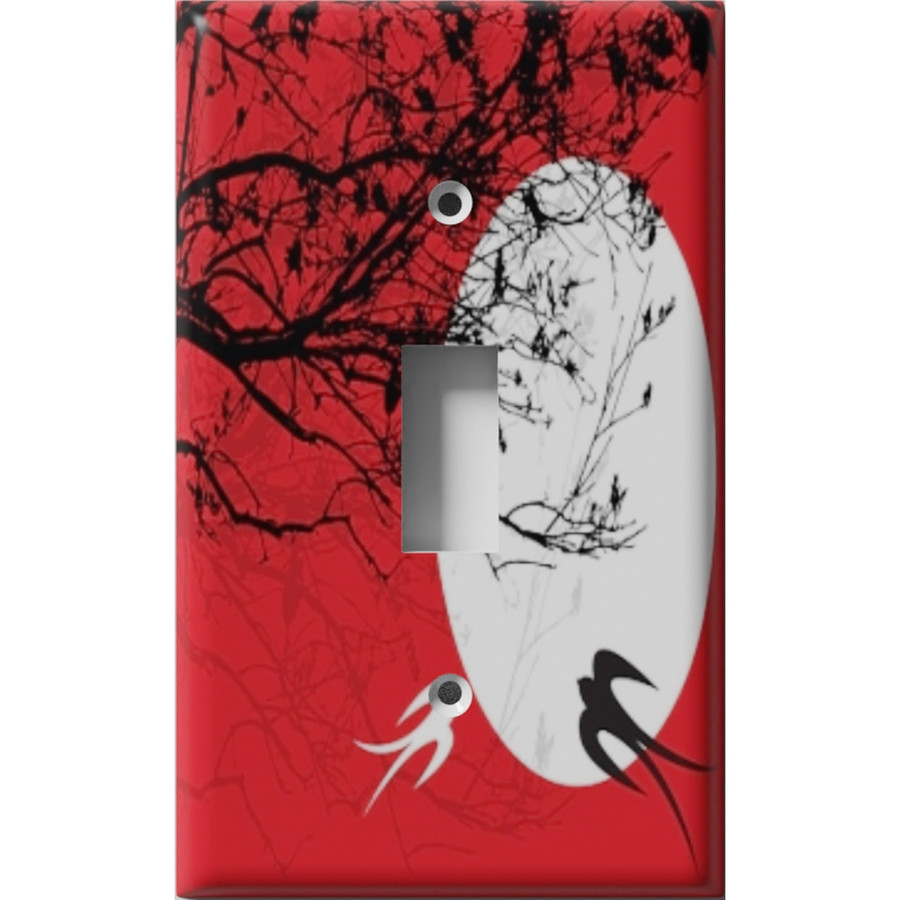 Bird Neighborhood Decorative Light Switch Plate Cover - Snazzy Switch