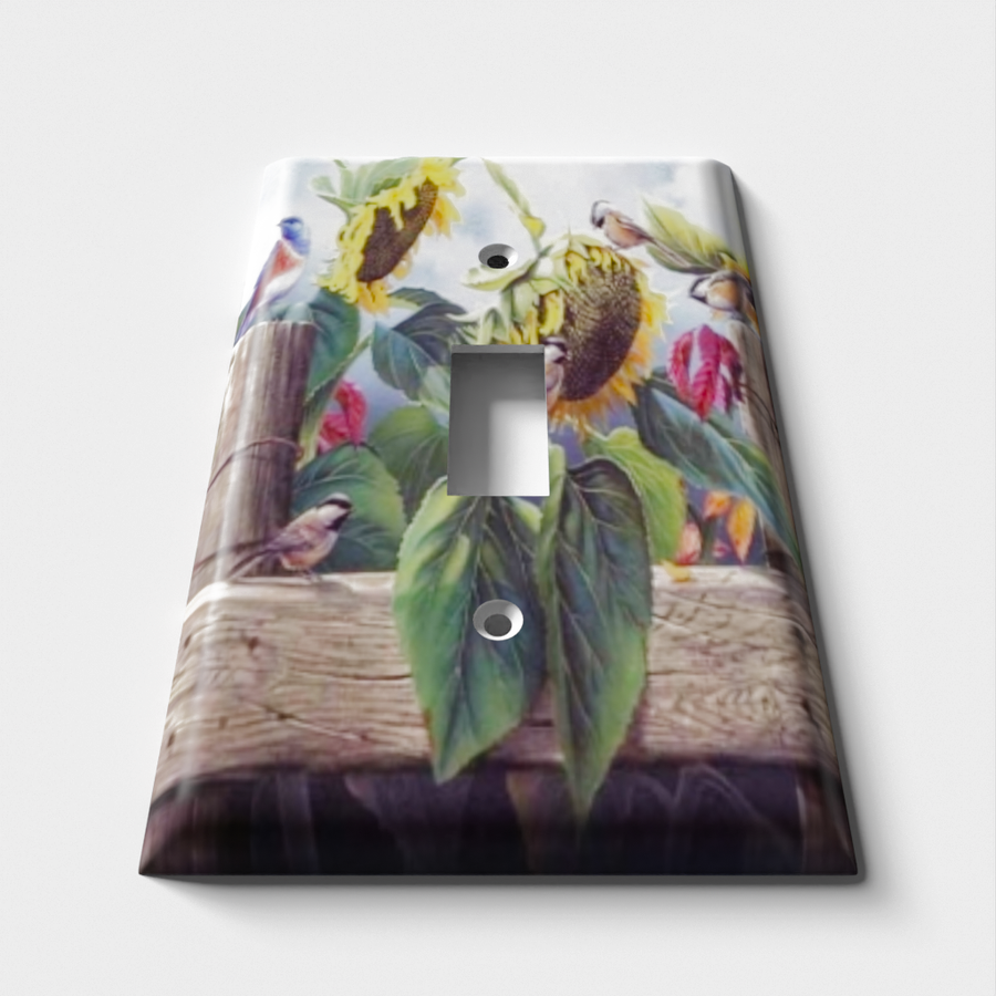 Bird Party Decorative Light Switch Plate Cover - Snazzy Switch