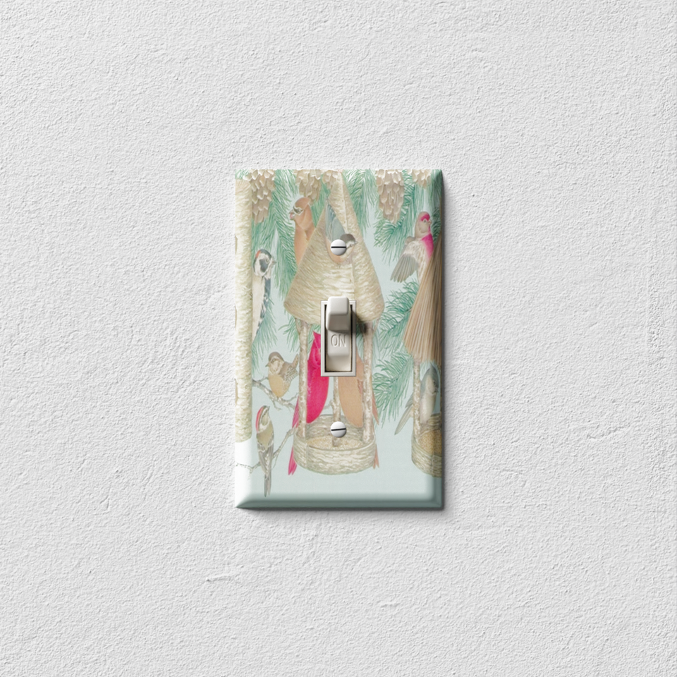 Birds Decorative Light Switch Plate Cover - Snazzy Switch