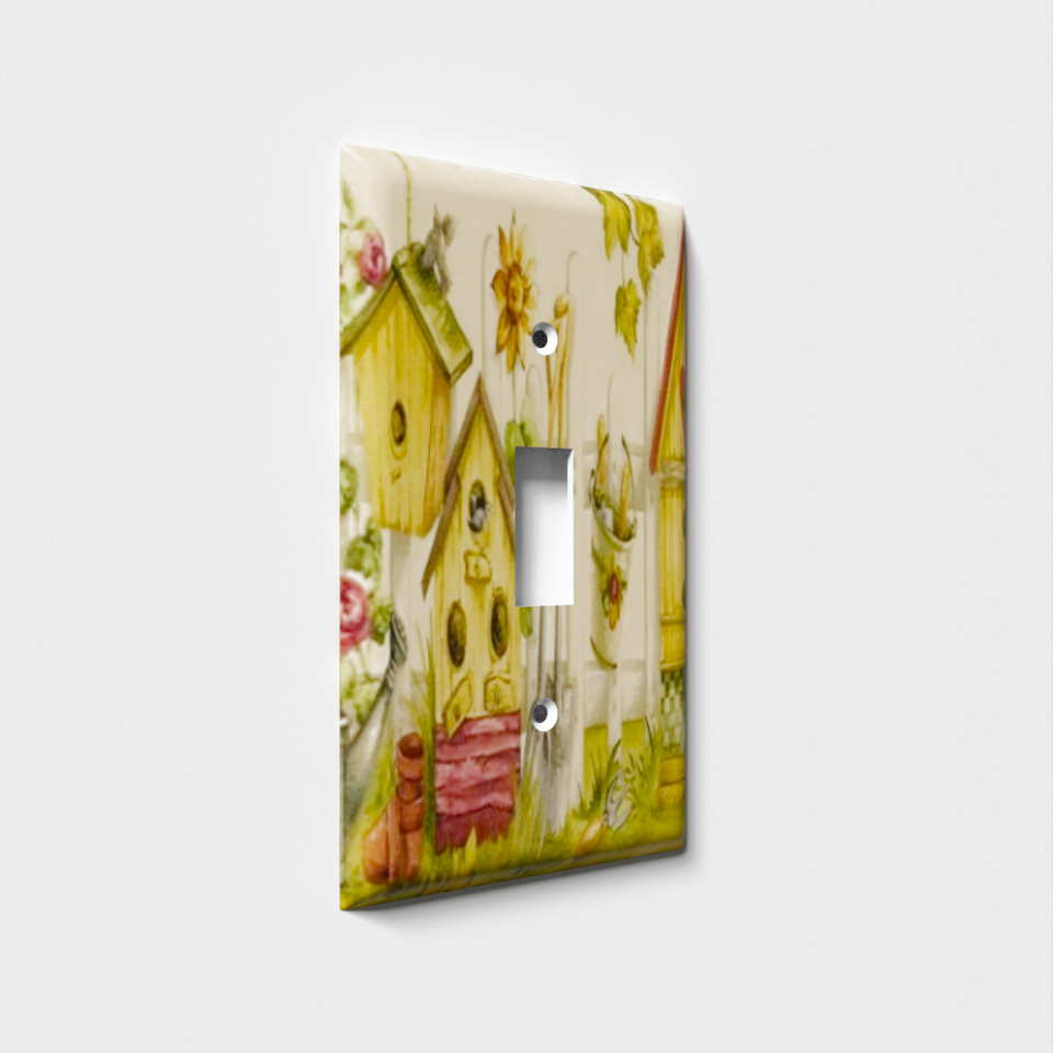 Bird Lover 2 Decorative Light Switch Plate Cover - Snazzy Switch