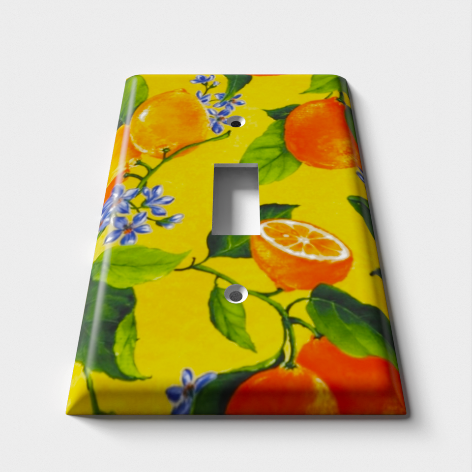 Oranges Oranges Decorative Light Switch Plate Cover - Snazzy Switch