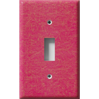 Wrinkled Red Decorative Light Switch Plate Cover - Snazzy Switch