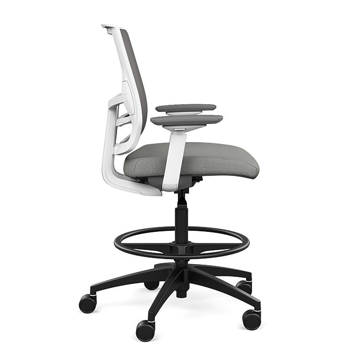 SitOnIt Focus 2.0 Mid Back Mesh Tasker Stool | Officechairsusa
