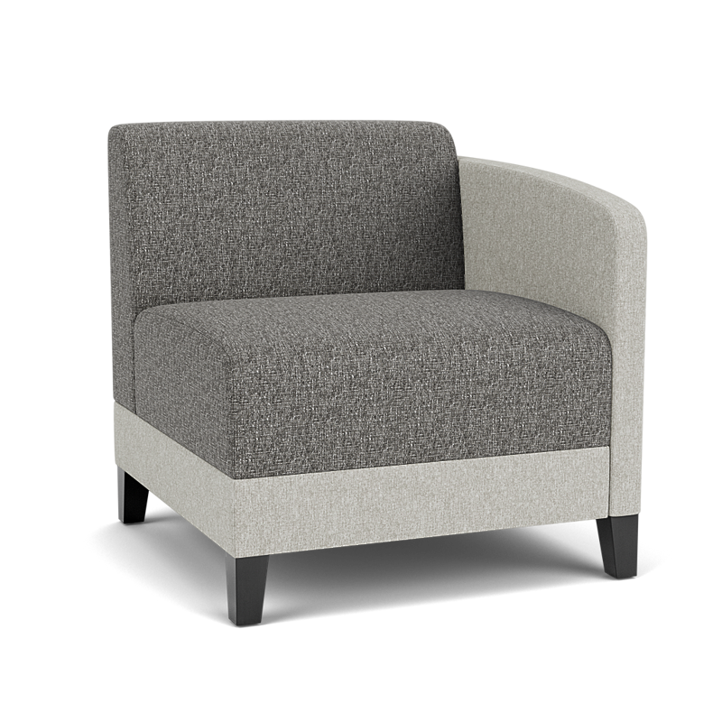 Lesro Fremont Left Handed Guest Chair - OfficeChairsUSA