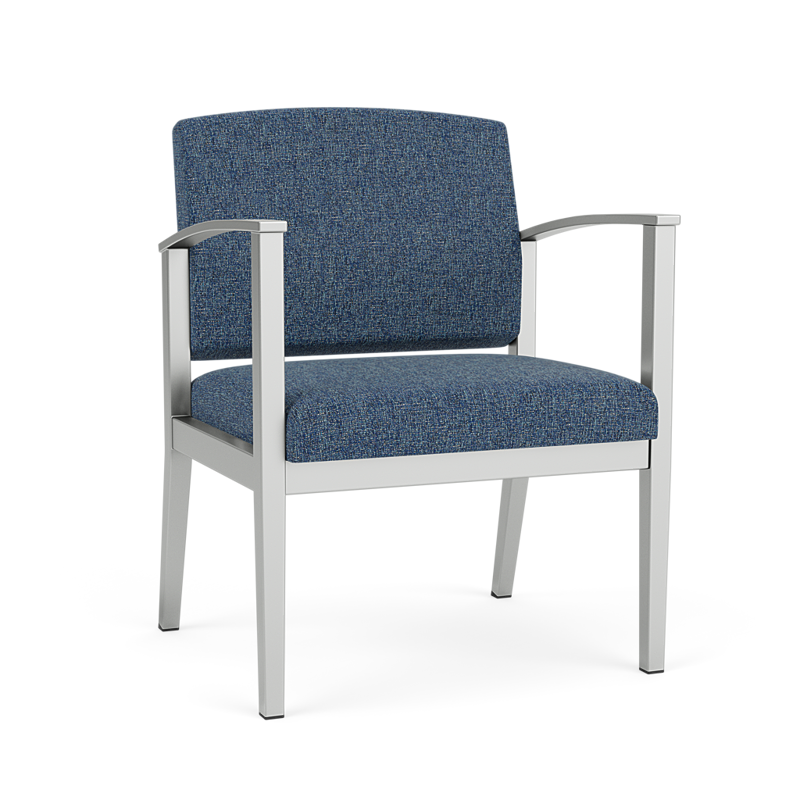 Lesro Amherst Steel Oversized Guest Chair | Officechairsusa