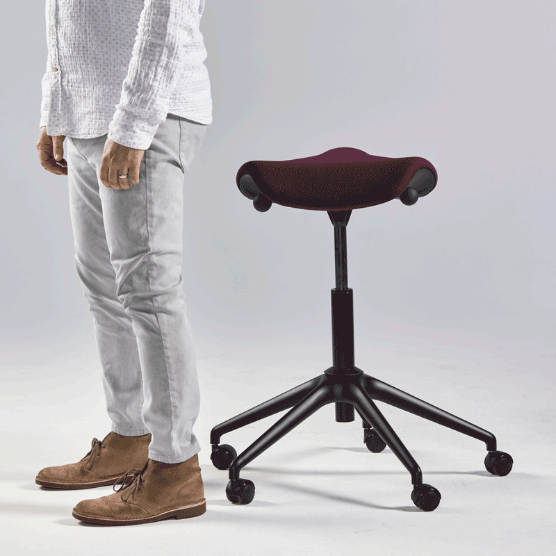 Humanscale Freedom Active Pony Stool | OfficeChairsUSA
