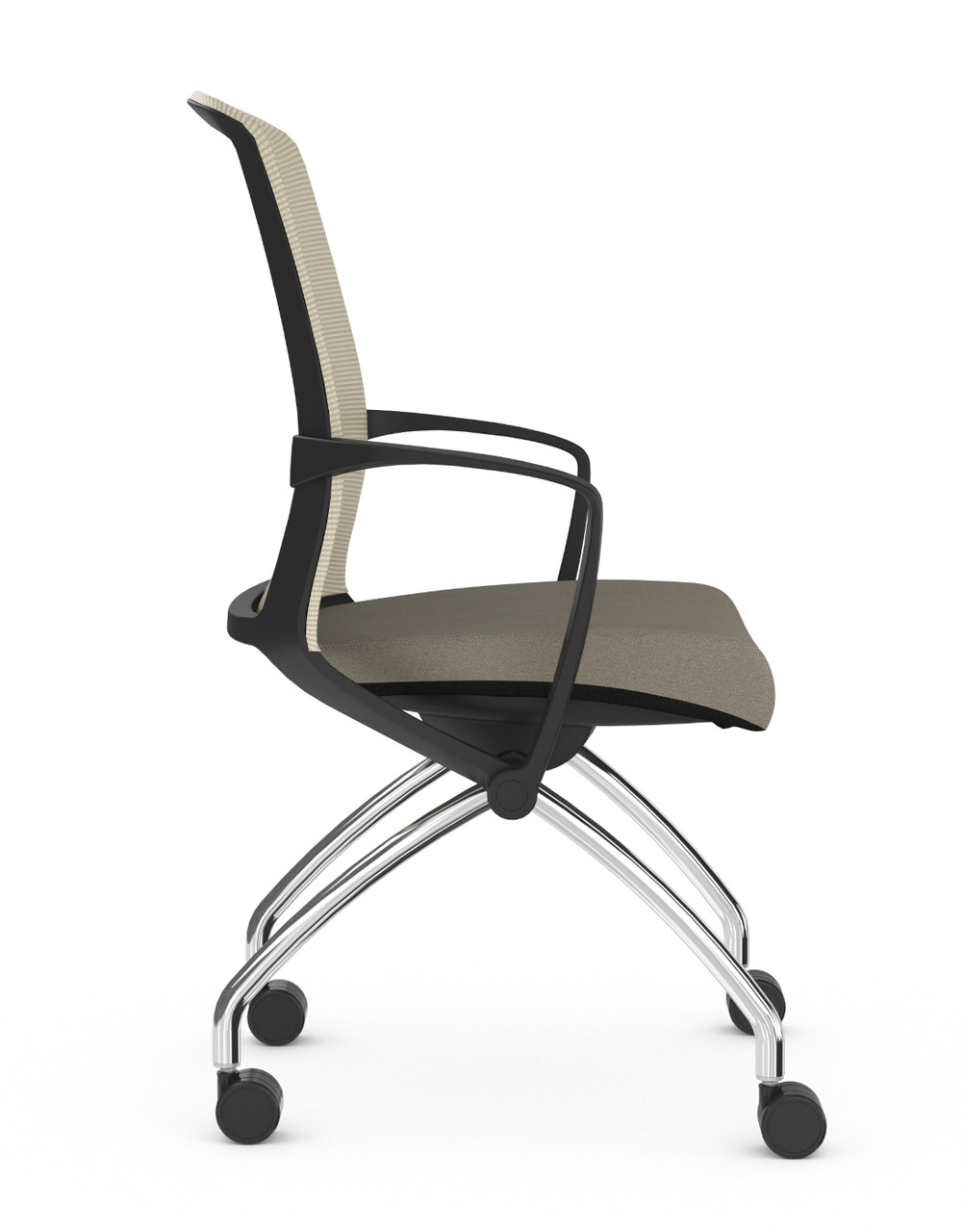 Nesting Conference Chairs with Casters | OfficeChairsUSA
