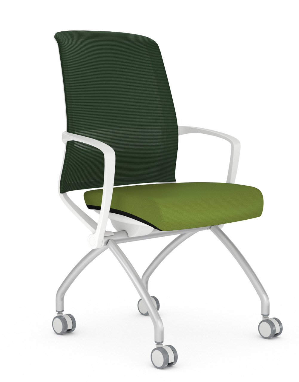 Nesting Conference Chairs with Casters | OfficeChairsUSA