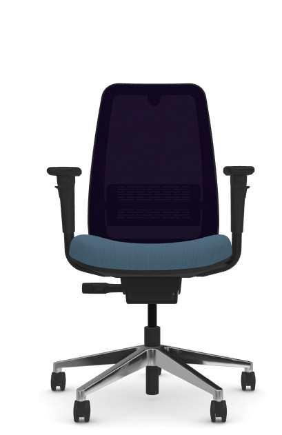 AMQ Personality Plus Black Frame Task Chair | OfficeChairsUSA