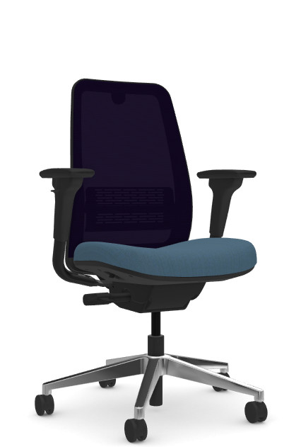 AMQ Personality Plus Black Frame Task Chair | OfficeChairsUSA