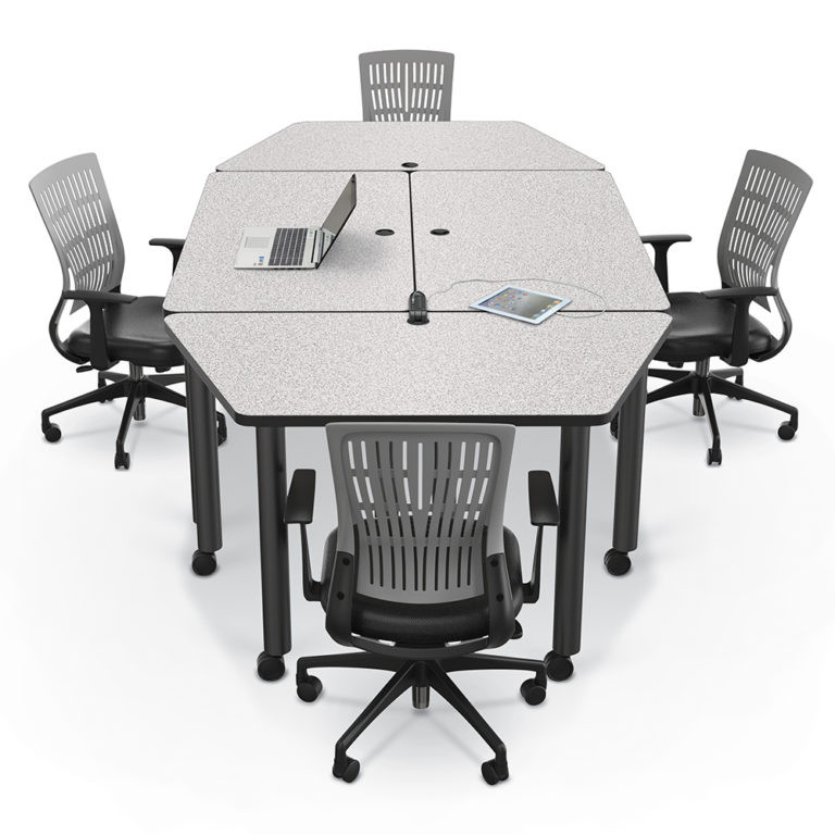 Modular Conference Room Tables | Trapezoid Conference Table