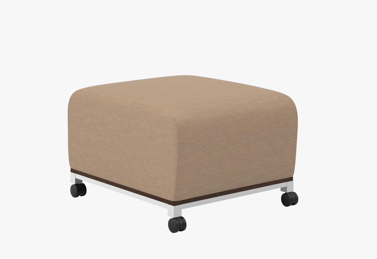 Kimball Swift One Seat Mobile Bench | OfficeChairsUSA