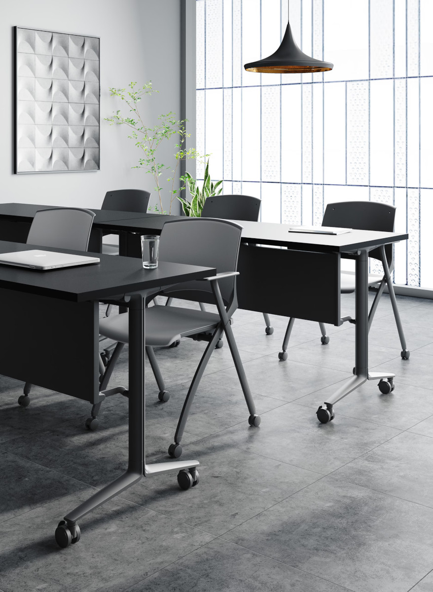Friant Lune Nesting Table with Soleil Nesting Chairs Bundle ...