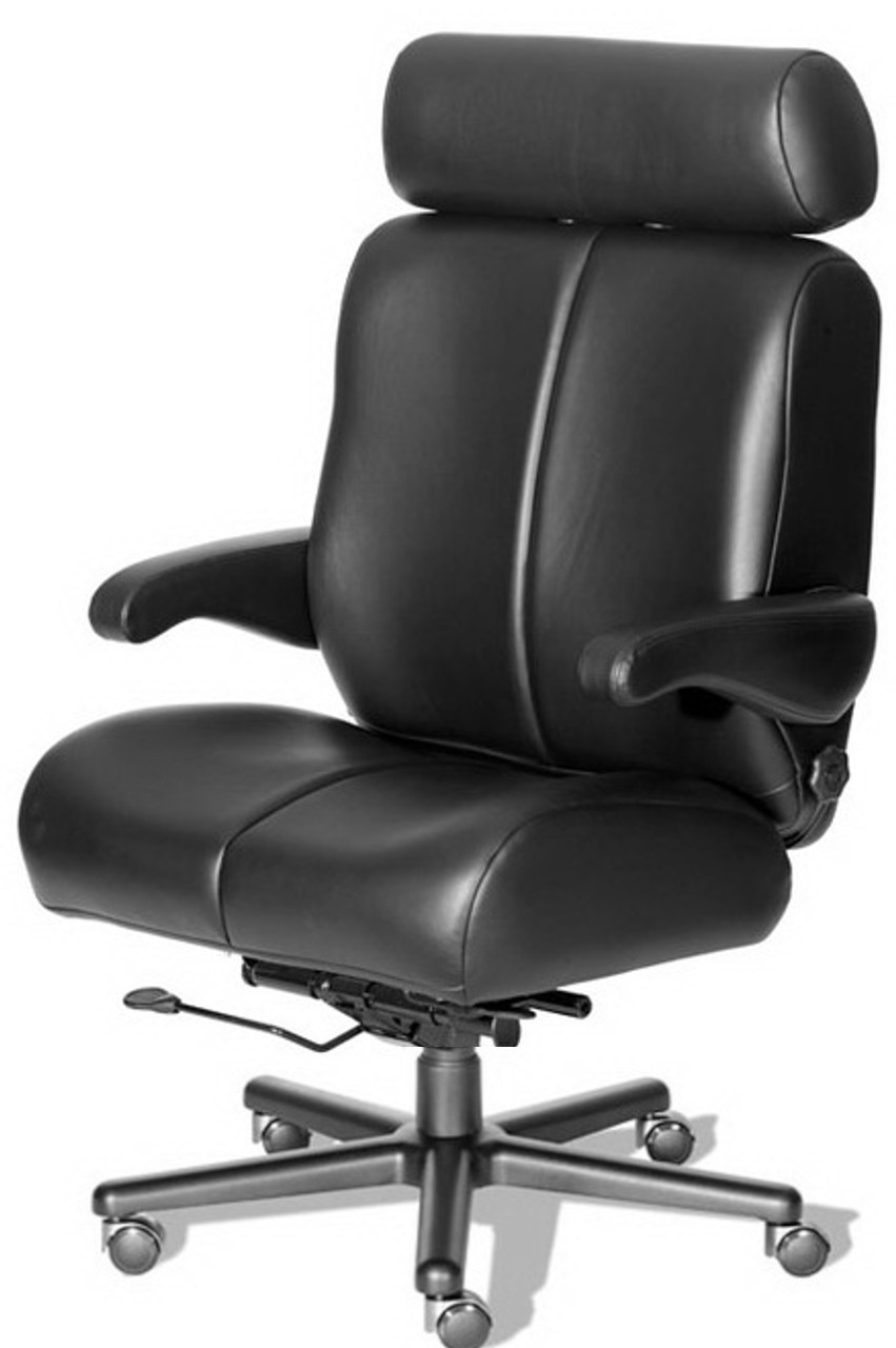 High Back Leather Desk Chair | Heavy-Duty Executive Chairs