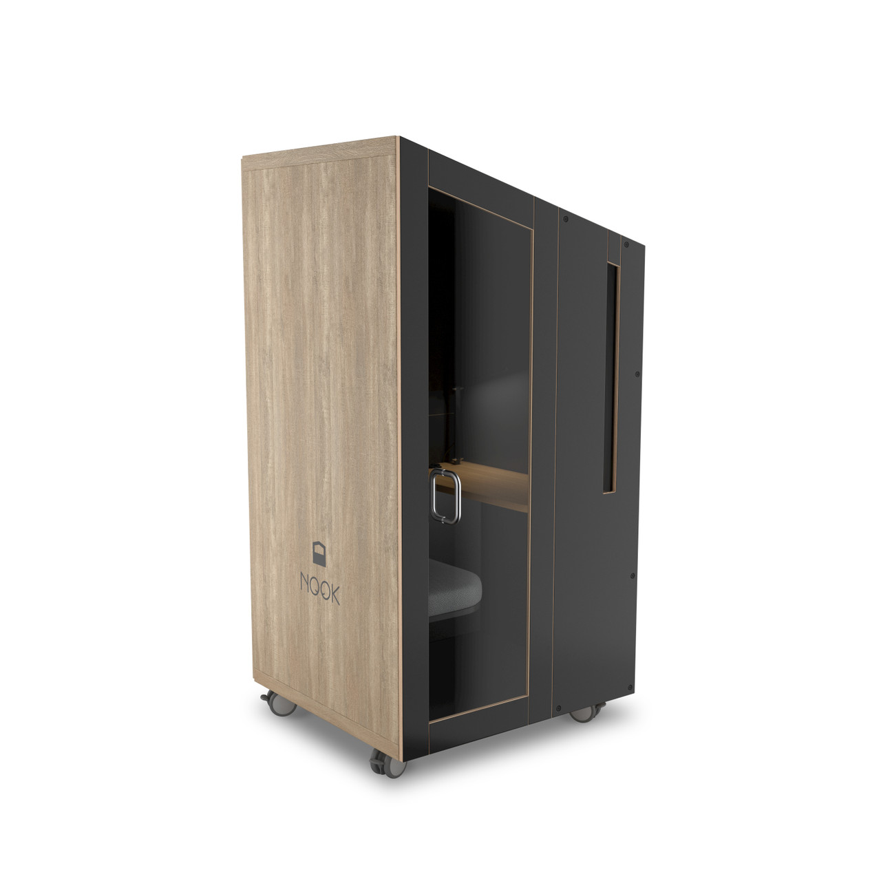 Nook Solo Pod | Modular Desk Pod | OfficeChairsUSA