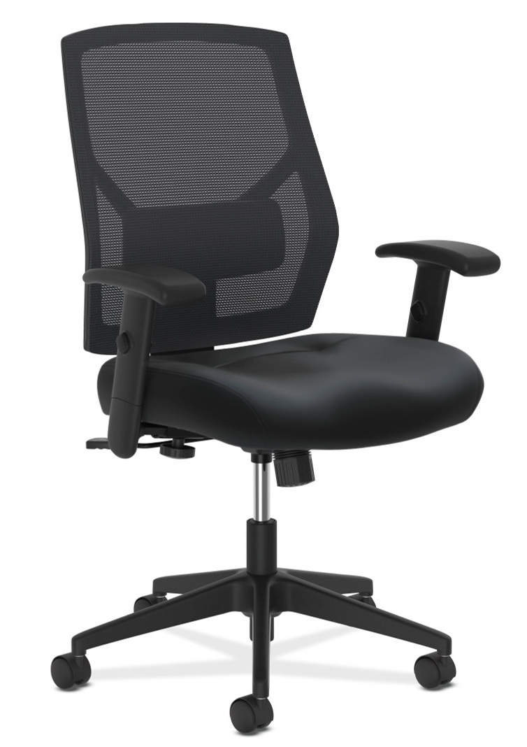 Crio Mesh Leather Ergonomic Task | OfficeChairsUSA