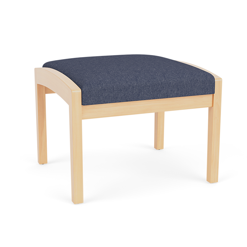 Lenox Wood One Seat Bench | Single Seater Bench | OfficeChairsUSA