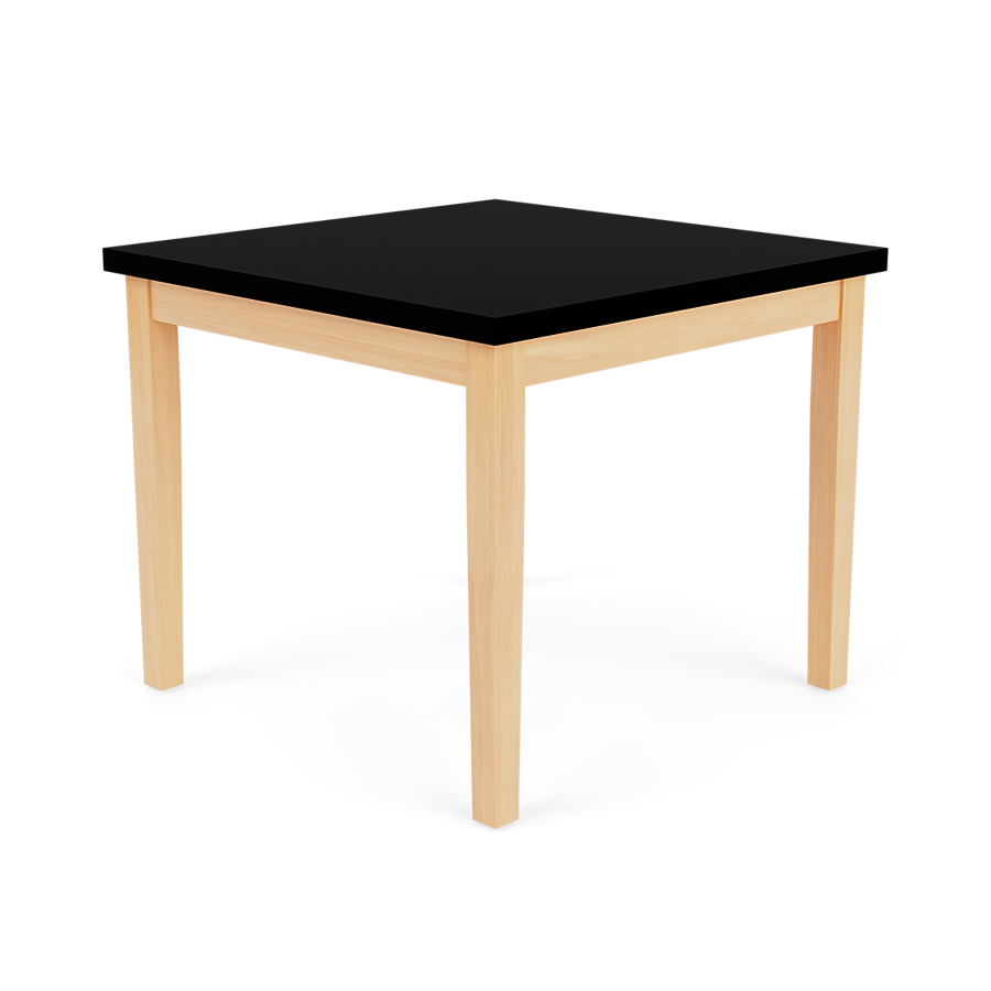 Lesro Lenox Wood Laminate Top Corner Table | Officechairsusa