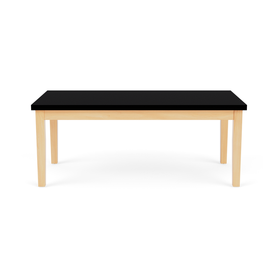 Lesro Lenox Wood Laminate Top Coffee Table | Officechairsusa