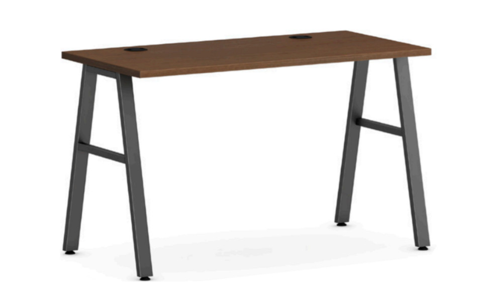 Contemporary Work Desk with A-Frame Legs - Laminate