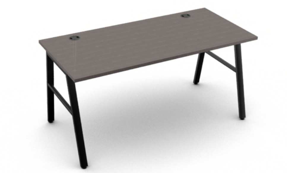 Contemporary Work Desk with A-Frame Legs - Laminate