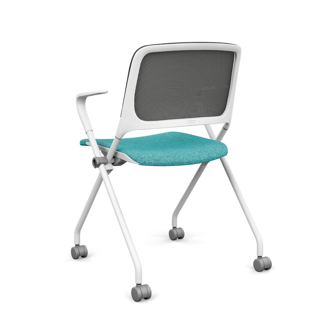 SitOnIt Qwiz Multi-Purpose Nester with Mesh Back and Upholstered Seat ...