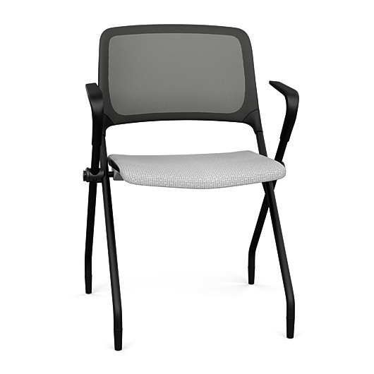 SitOnIt Qwiz Multi-Purpose Nester with Mesh Back and Upholstered Seat ...