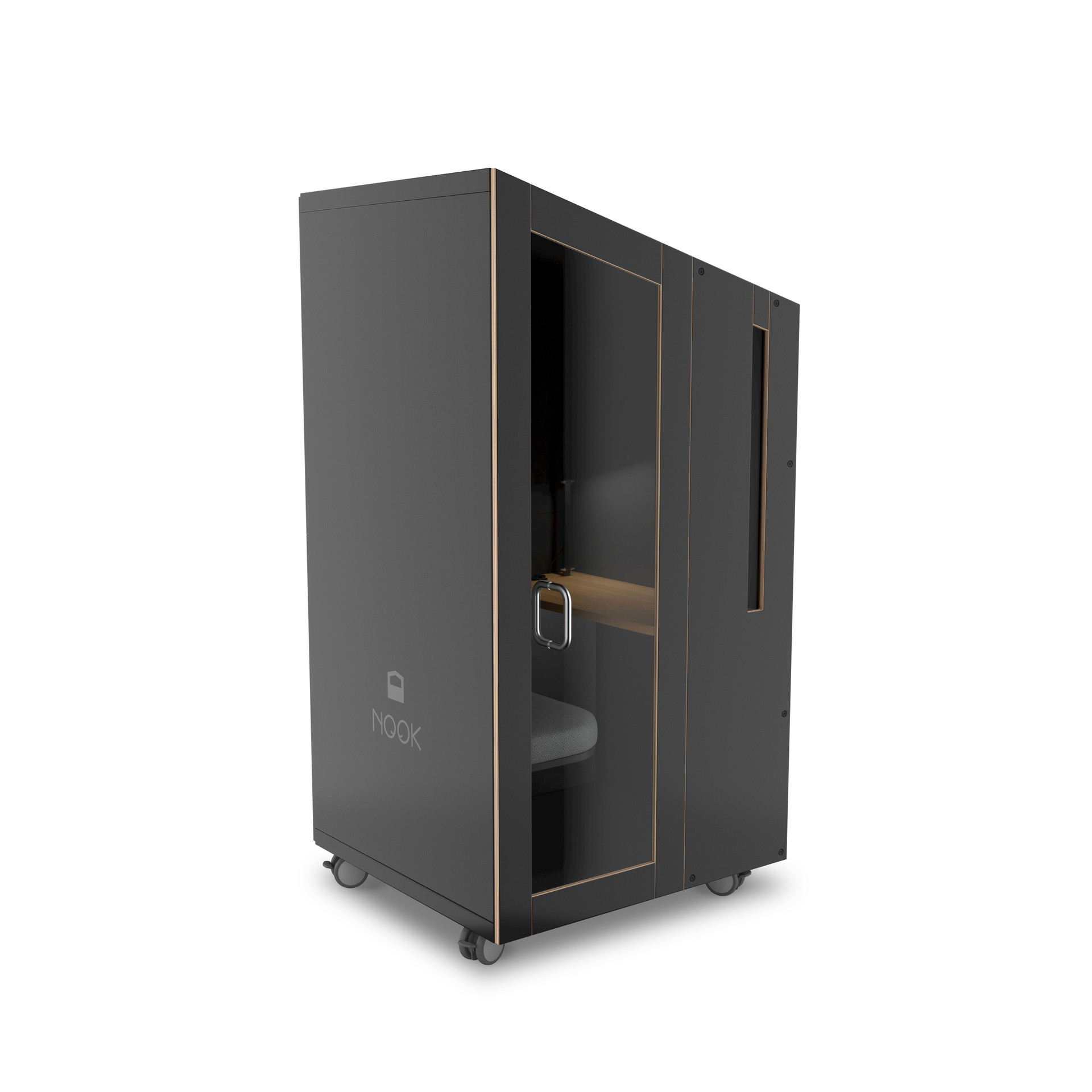 Nook Solo Pod | Modular Desk Pod | OfficeChairsUSA