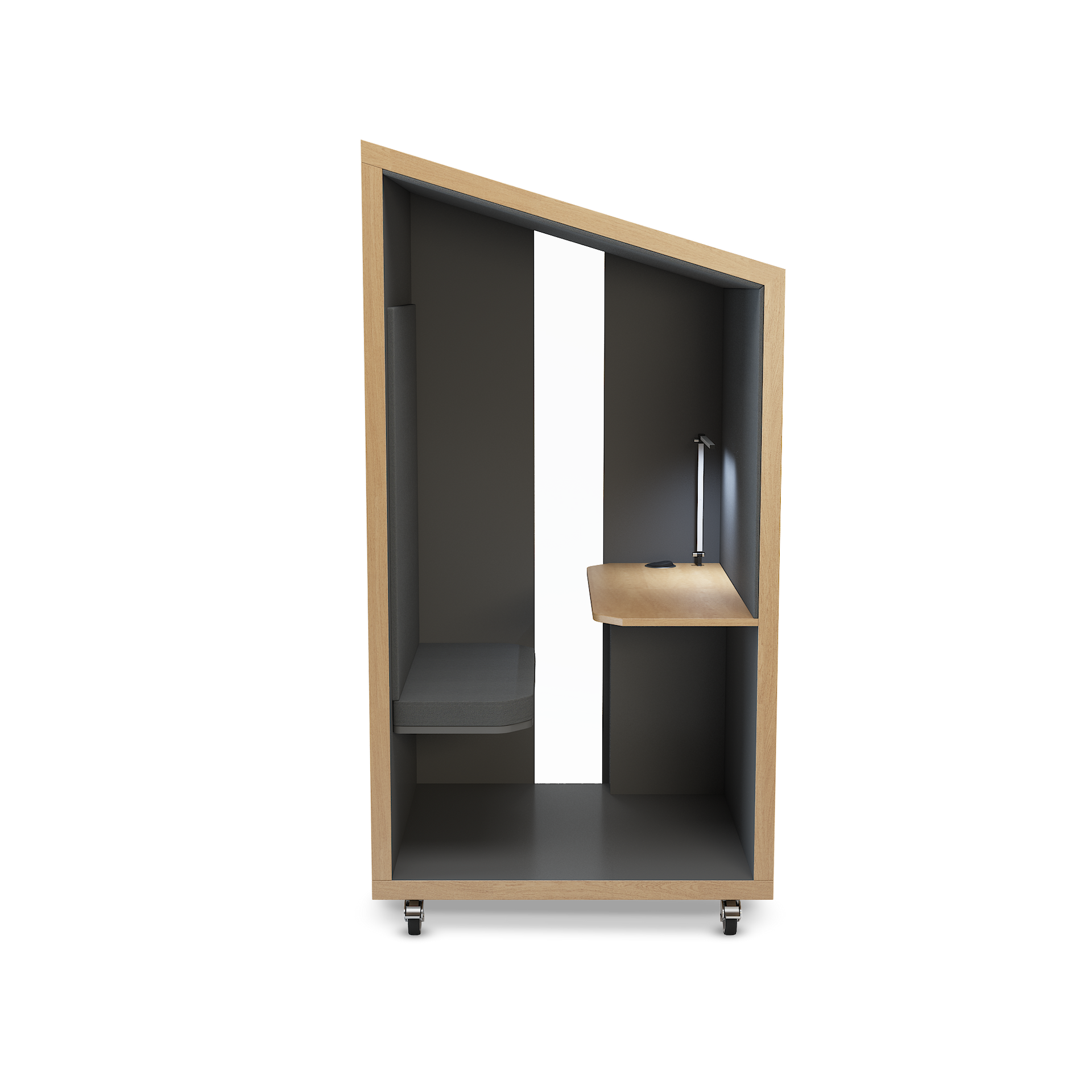 Nook Solo Pod | Modular Desk Pod | OfficeChairsUSA