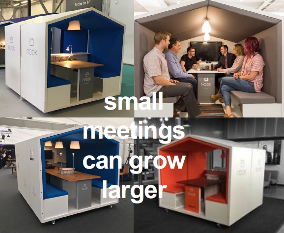 Nook Huddle Pod | Office Meeting Pod | OfficeChairsUSA
