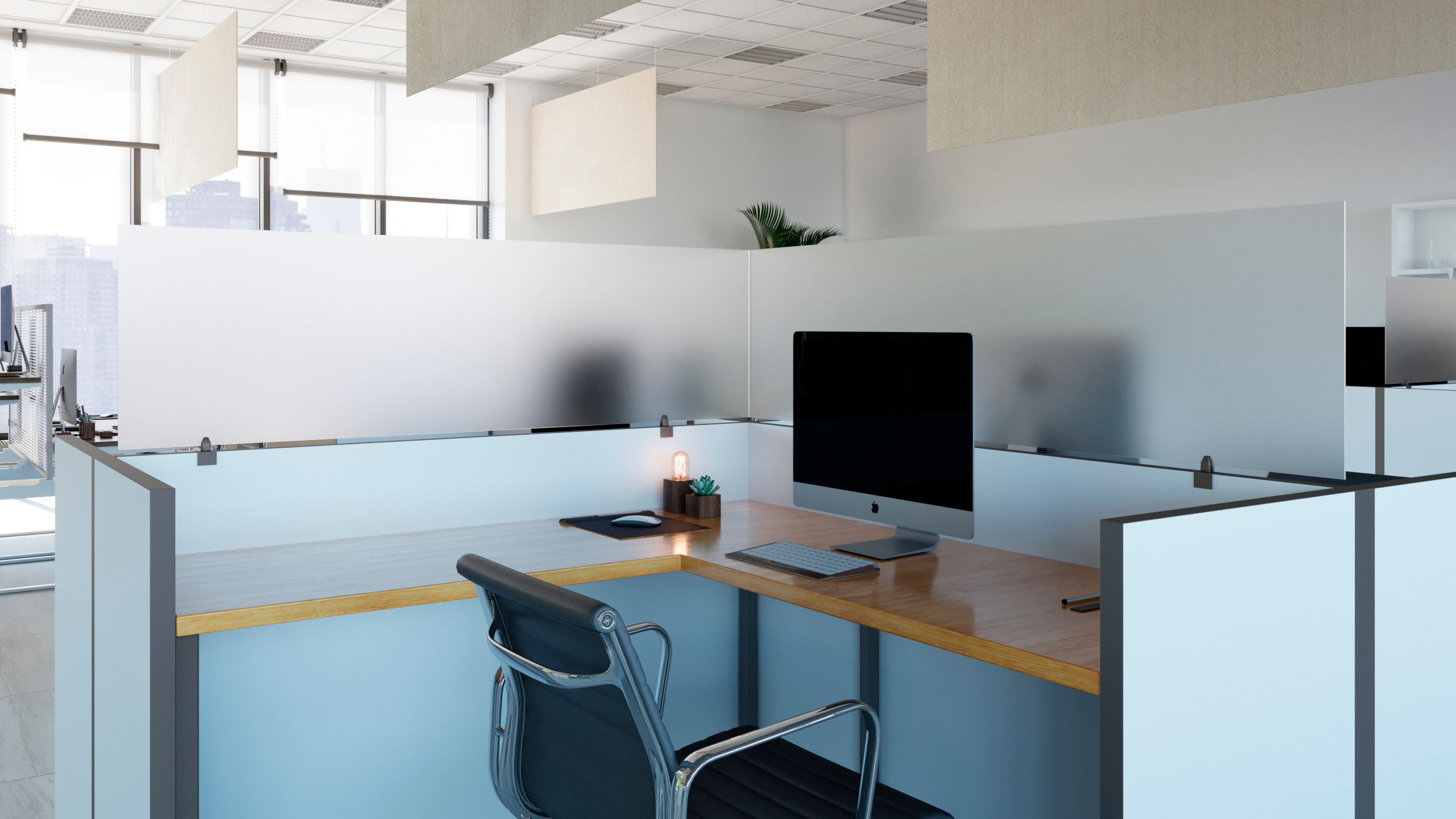 Privacy Desk & Cubicle Screens | OfficeChairsUSA