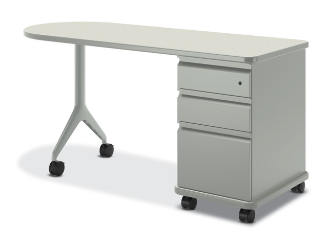 HON SmartLink Mobile Teacher Desk | OfficeChairsUSA