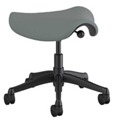 Humanscale Rolling Saddle Stool | Saddle Seat Drafting Stool
