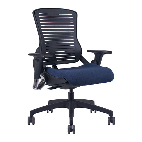 Office Master OM5 Series Work Chair with Black Frame