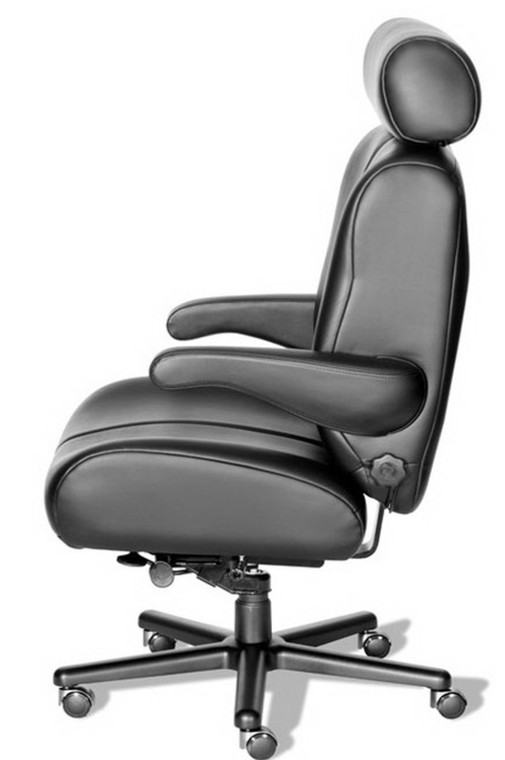 High Back Leather Desk Chair | Heavy-Duty Executive Chairs