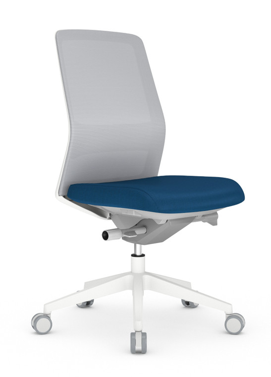 AMQ Jaku White Frame Task Chair | OfficeChairsUSA