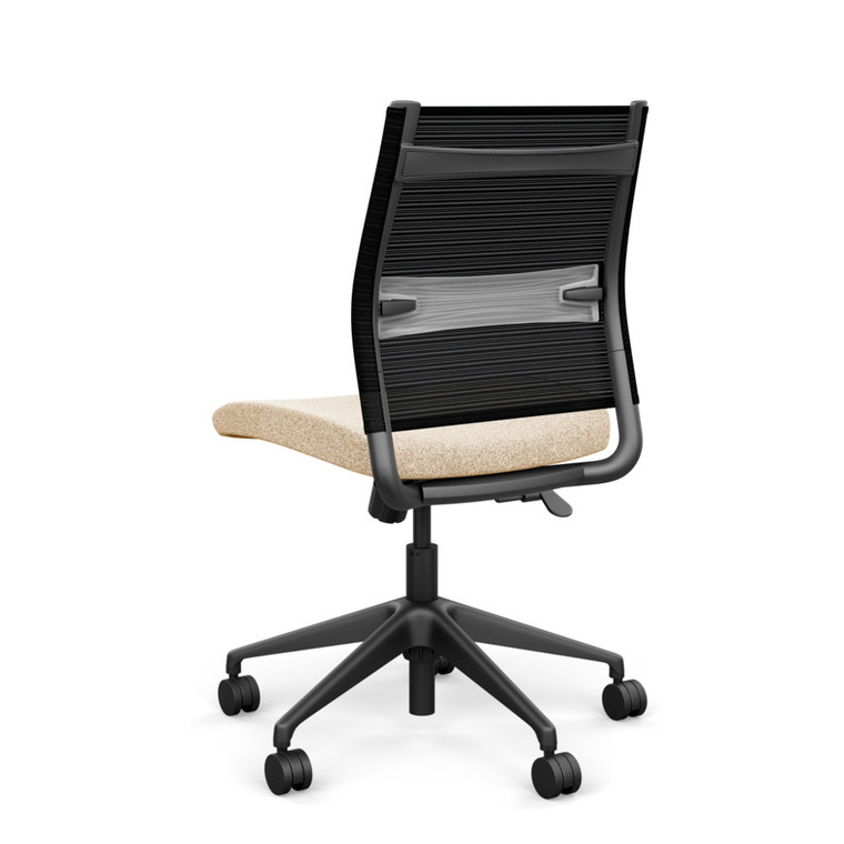 SitOnIt Wit Mid Back Armless Task Chair - Work From Home Series ...