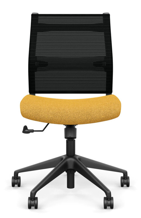 SitOnIt Wit Mid Back Armless Task Chair - Work From Home Series ...