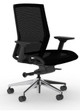 AMQ Zilo Black Frame and Mesh Seat Conference Task Chair | OfficeChairsUSA